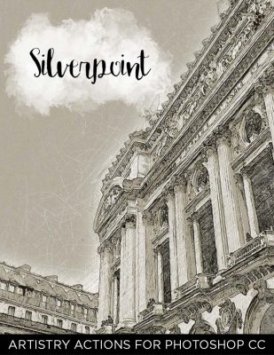 Silverpoint Sketch – Artistry Action for Photoshop - PhotographyBB ...