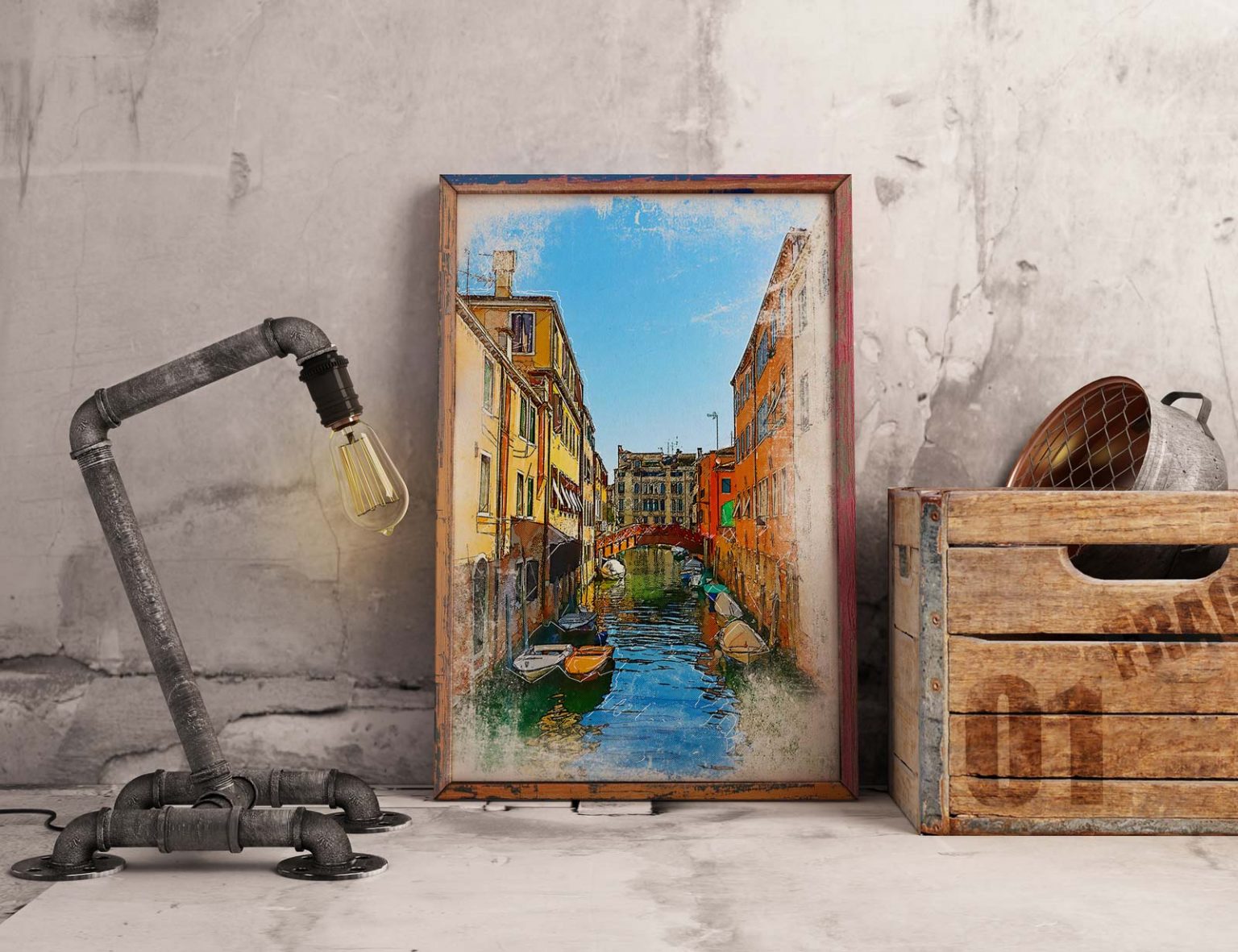 Vivid Illustrator Photoshop Effect - PhotographyBB Marketplace